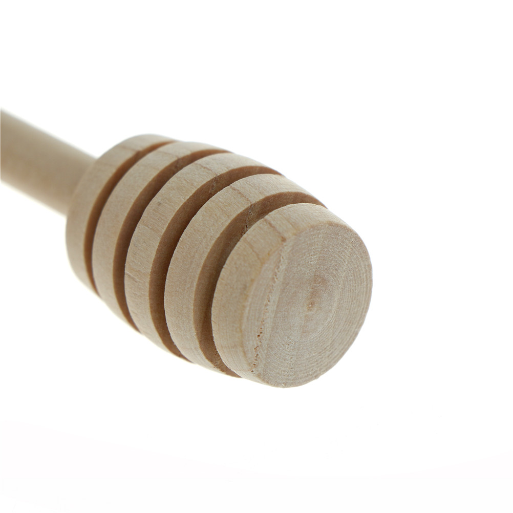 1pc Natural Wooden Honey Dipper Wood Stirring Stic... – Vicedeal