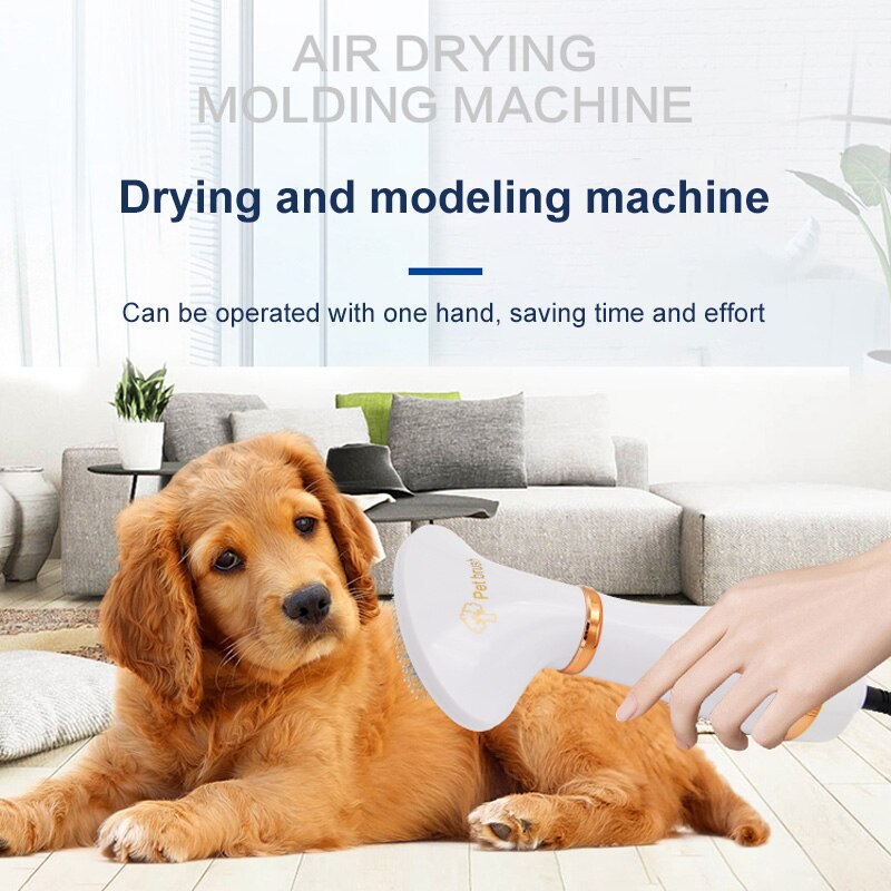 2-In-1 Portable Dog Dryer Dog Hair Dryer And Comb ... – Vicedeal