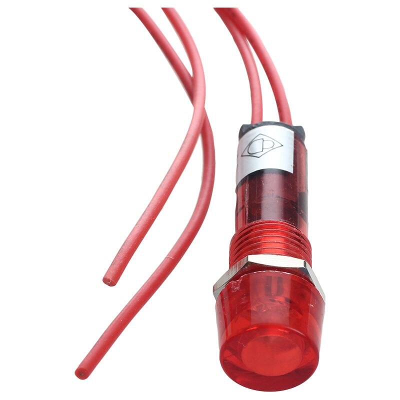 Neon Indicator Pilot Signal Lamp Red Light AC 250V... – Vicedeal