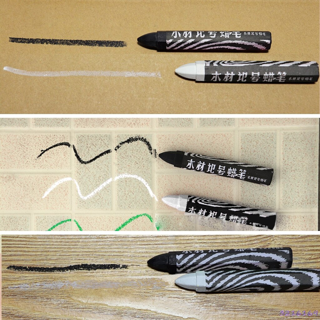 Wood Marker DIY Sprinklers Waterproof Crayon Marki... – Vicedeal