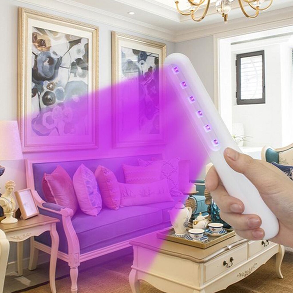 Handheld Portable LED UV UVC Disinfection Lamp Ger... – Grandado