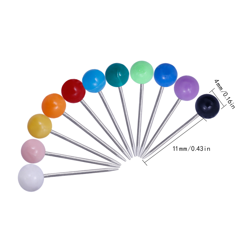 LMDZ 100 Uds. Tachuelas de mapa Pines de Metal Pin... – Grandado