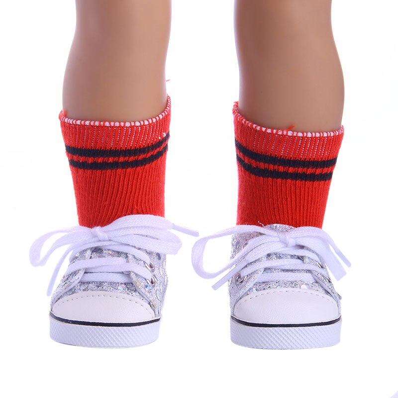 Doll's Striped Socks Accessories Protect Feet For ... – Grandado