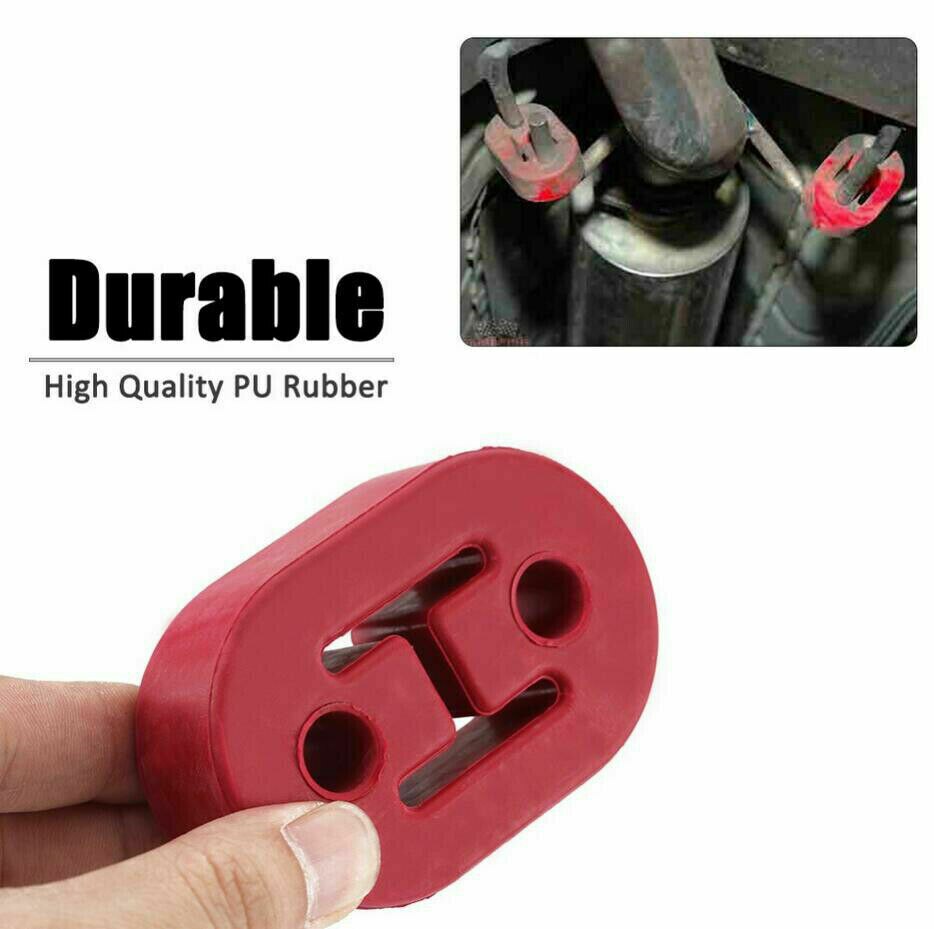 4 kpl 2 reikää auton kuminen pakoputki kiinnike ka... – Grandado