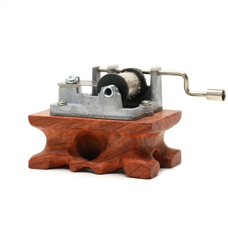 Zipi Wood base DIY Hand Crank Movements Parts Hurd... – Grandado