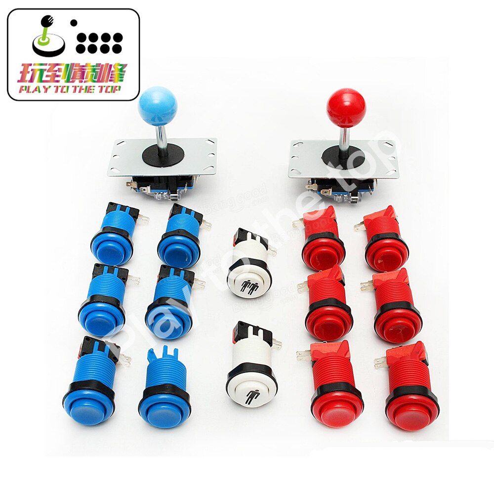 Arcade DIY Set Kit Video Games with copy sanwa Joy... – Vicedeal