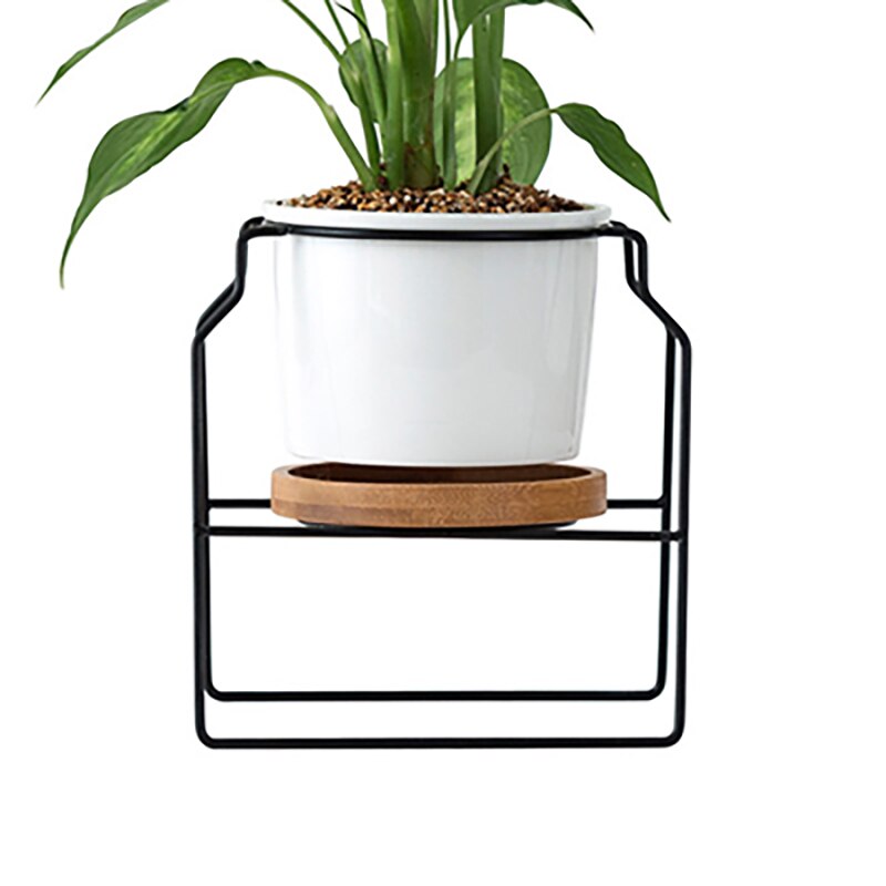 Modern Nordic Succulent Planter Stand Ceramic Flow... – Vicedeal