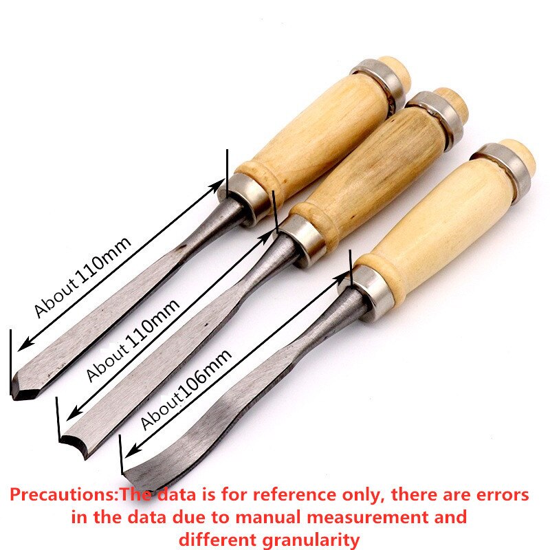 12Pcs Wood Carving Hand Chisel Knife For Basic Woo... – Grandado