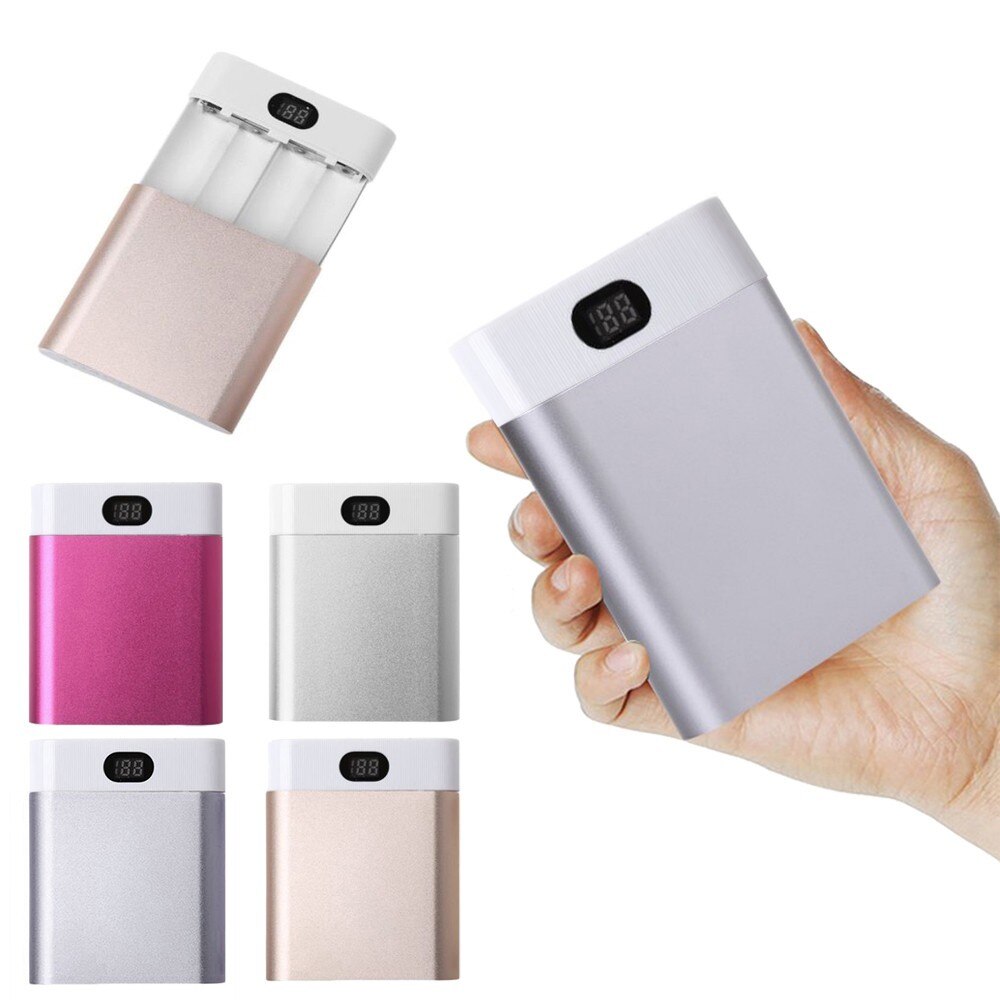 5V Dual USB 4X 18650 Power Bank Case Kit Battery C... – Vicedeal