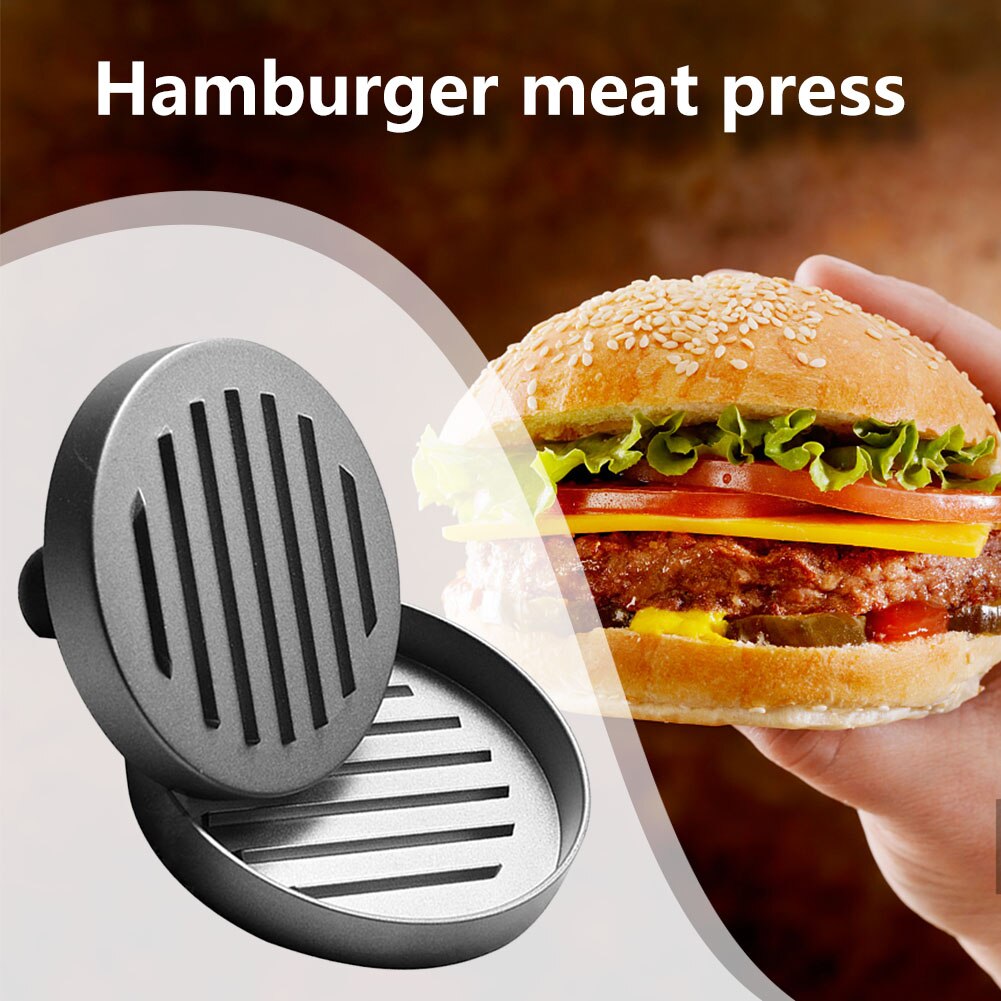 Hamburger Meat Maker Mold Practical Round Shape Du... – Grandado