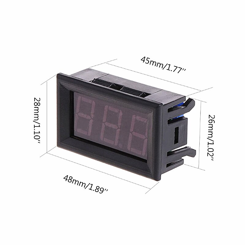 1 Pc Led Digitale Thermometer Auto Indoor Outdoor ... – Vicedeal