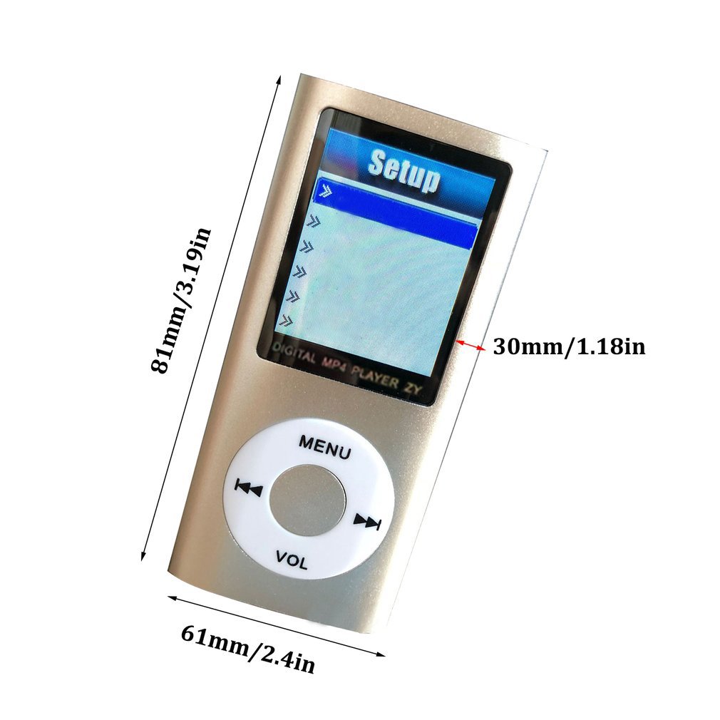 Reproductor mp3 con pantalla a color de 1,8 pulgad... – Grandado