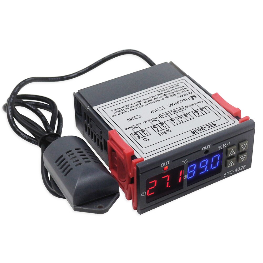 Controlador de temperatura STC-3028 pantalla Digit... – Grandado