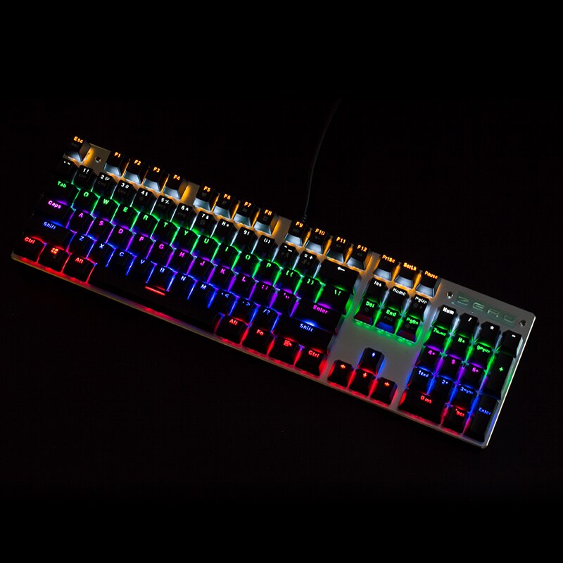 Mechanical Gaming Keyboard Ergonomic LED Backlit 1... – Vicedeal