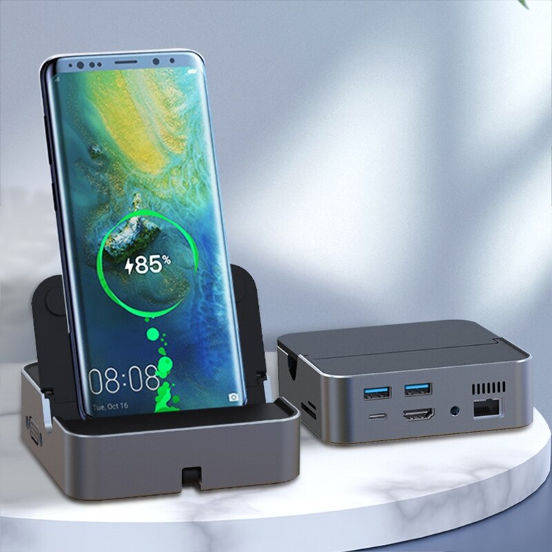 9in1 USB Hub Docking Station (HD-MI+USBx2+PD+RJ45+... – Vicedeal