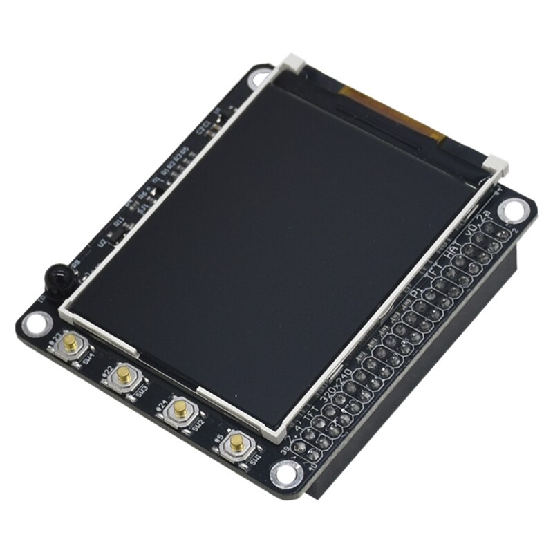 Sombrero con pantalla TFT LCD Sn, 2,4 pulgadas, x 240, con botones, Sensor IR para Raspberry Pi ...