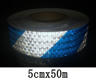5cmx50m/roll Safety Mark Reflective Tape Stickers ... – Grandado