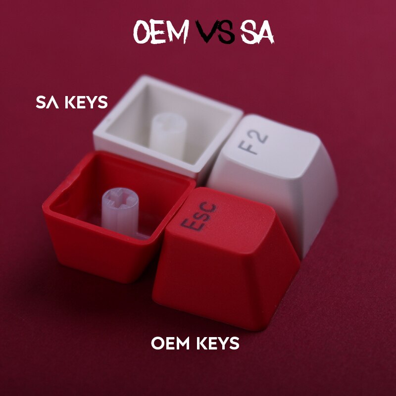 Retro Beige 104 KEYS/set SA Backlight Keycap Ball ... – Vicedeal