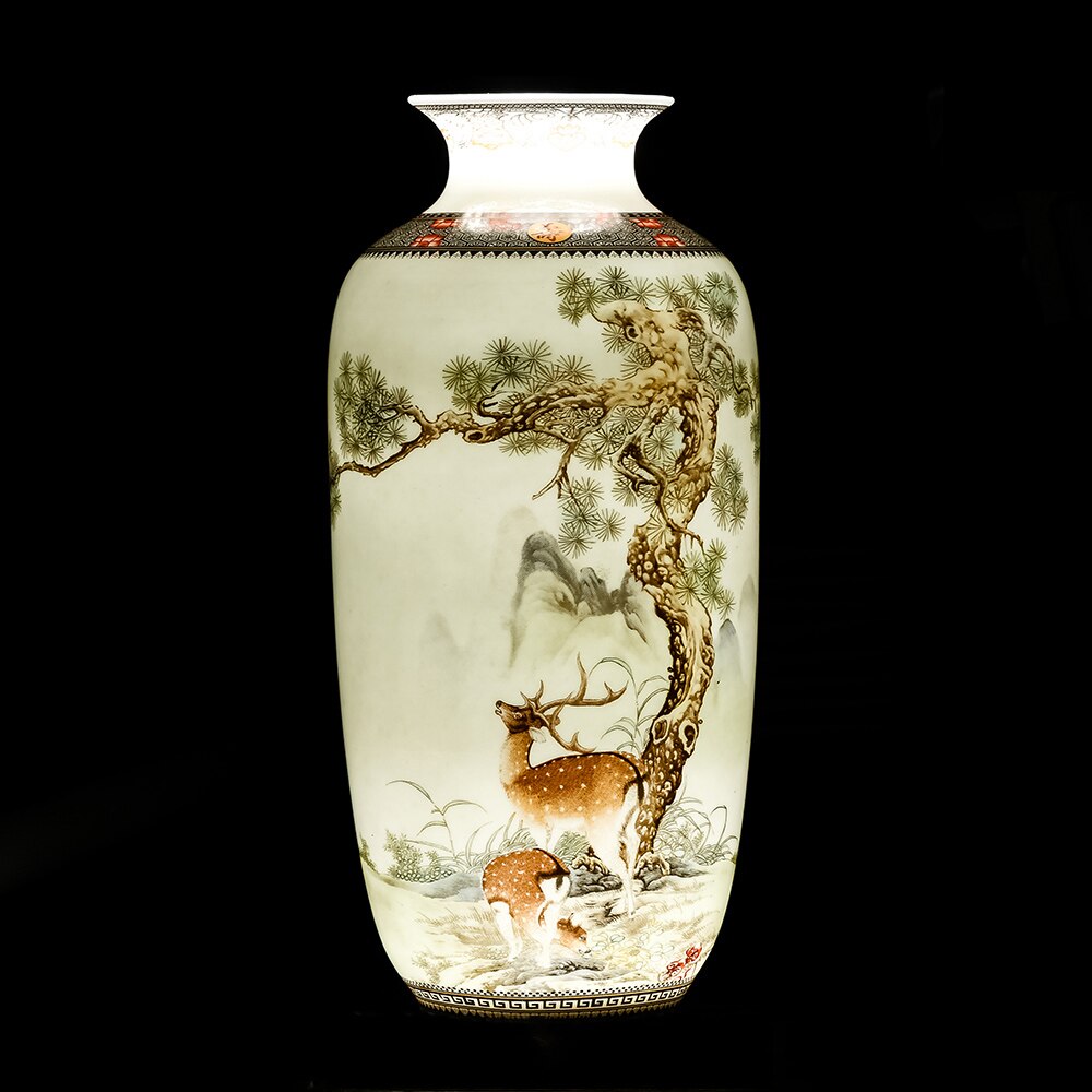 Jingdezhen Keramische Vaas Vintage Chinese Traditi... – Vicedeal