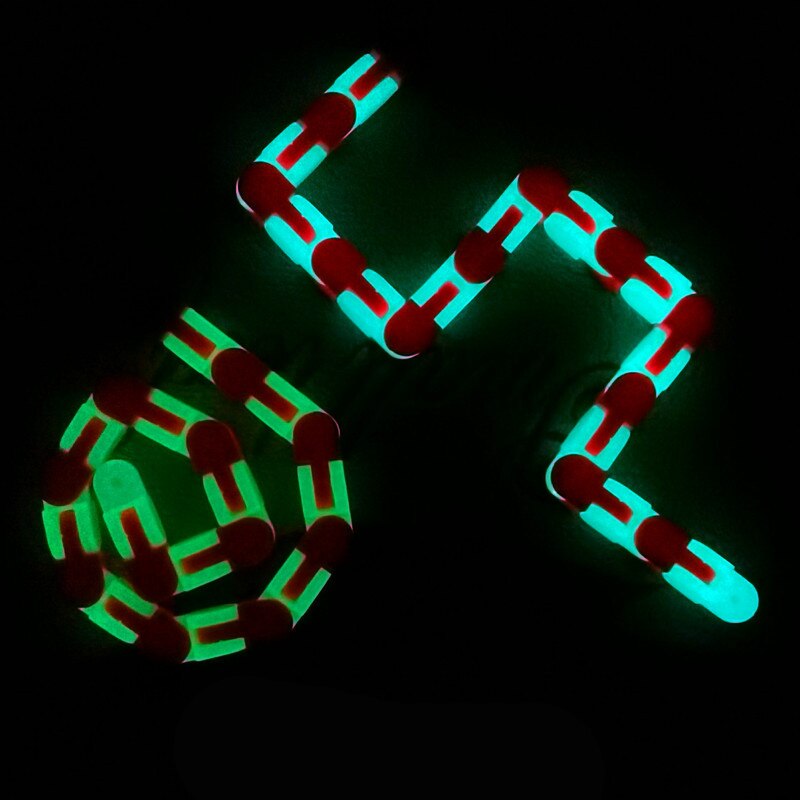 Luminous Puzzle Chain Fidget Toy Decompression Rai... – Grandado