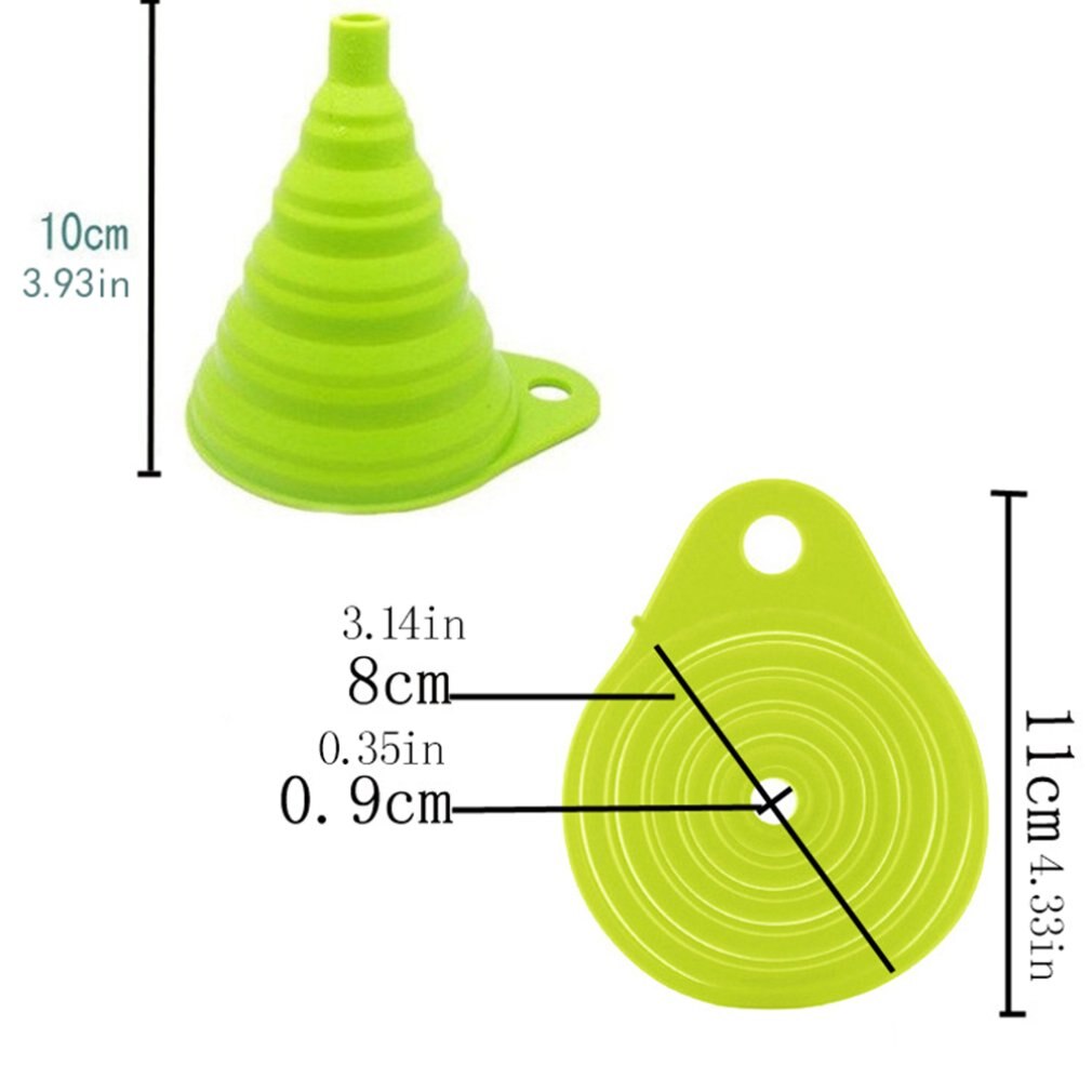 Inklapbare Opvouwbare Trechter Huishoudelijke Food... – Grandado