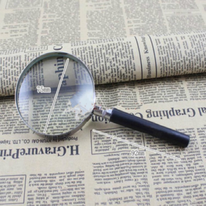Portable Handheld Magnifier 3X Magnification 75mm ... – Vicedeal
