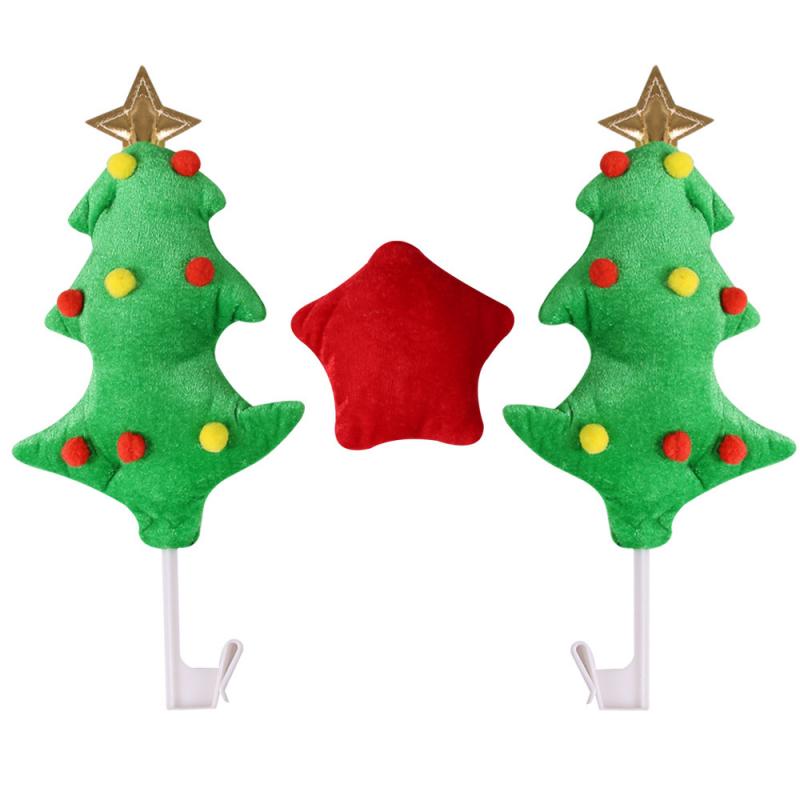 3 Sets Christmas Reindeer Antlers And Red Nose Car... – Grandado