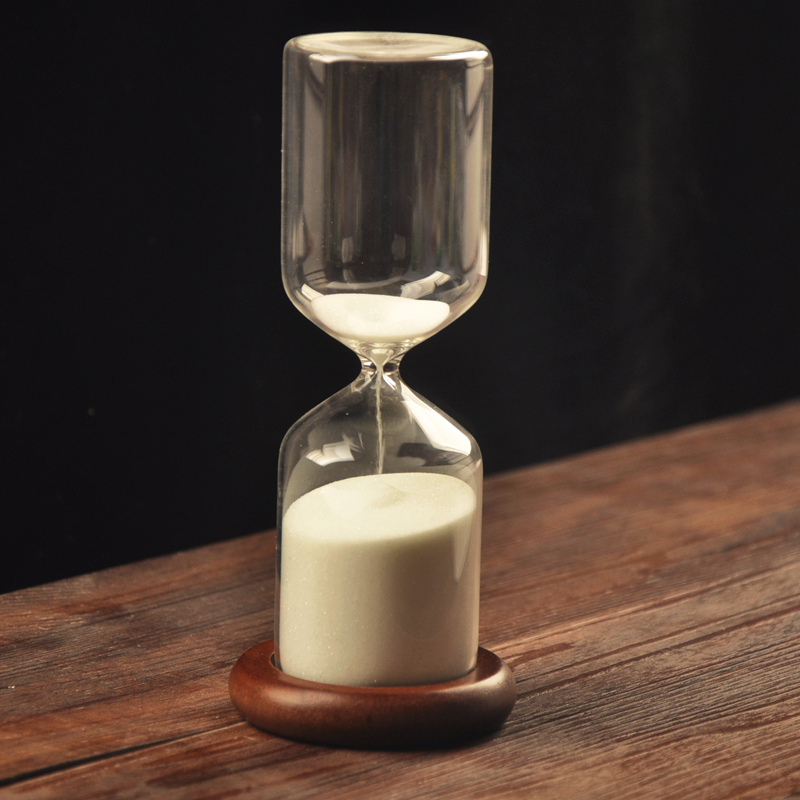 Exquisite white sand hourglass simple and fashiona... – Grandado