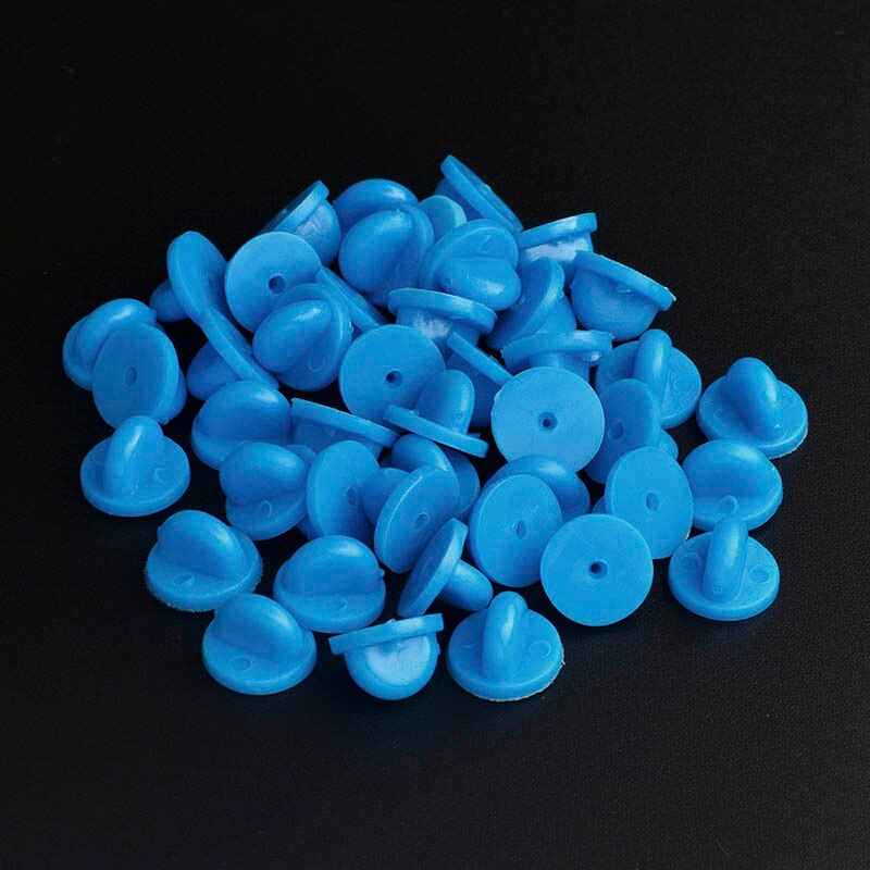 50 Stks/partij Metalen/Rubber Pin Backs Vervanging... – Grandado
