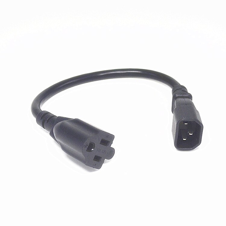 IEC 320 C14 Male Plug to US Female Socket Power Ad... – Vicedeal IEC 320 C14 Male Plug to US Female Socket Power Ad... – Vicedeal
