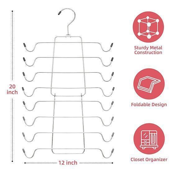 Stainless Steel Multi-Layer Foldable Bra Hanger Ra... – Grandado