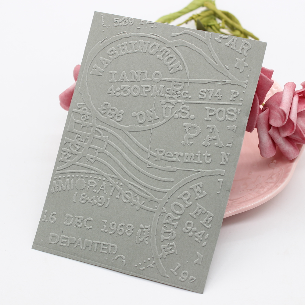 Ypp Craft Poststempel Plastic Embossing Mappen Voo... – Vicedeal