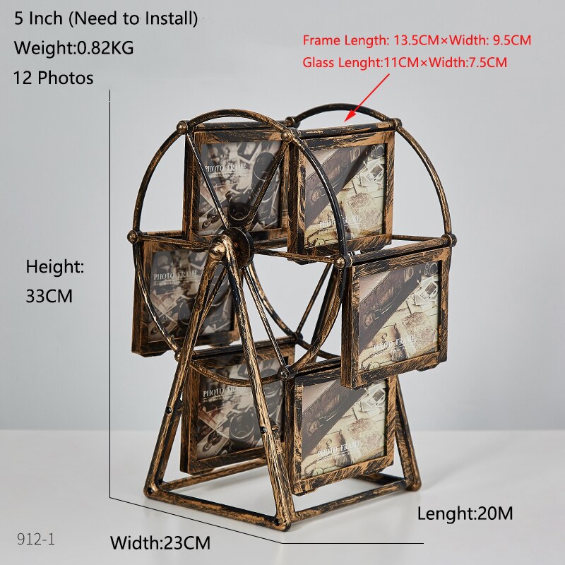 5 Inch Classical Retro 360 Degree Rotation Ferris ... – Vicedeal