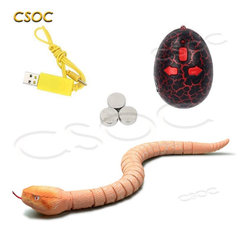 RC Infrared Remote Control Snake And Egg Rattlesna... – Vicedeal