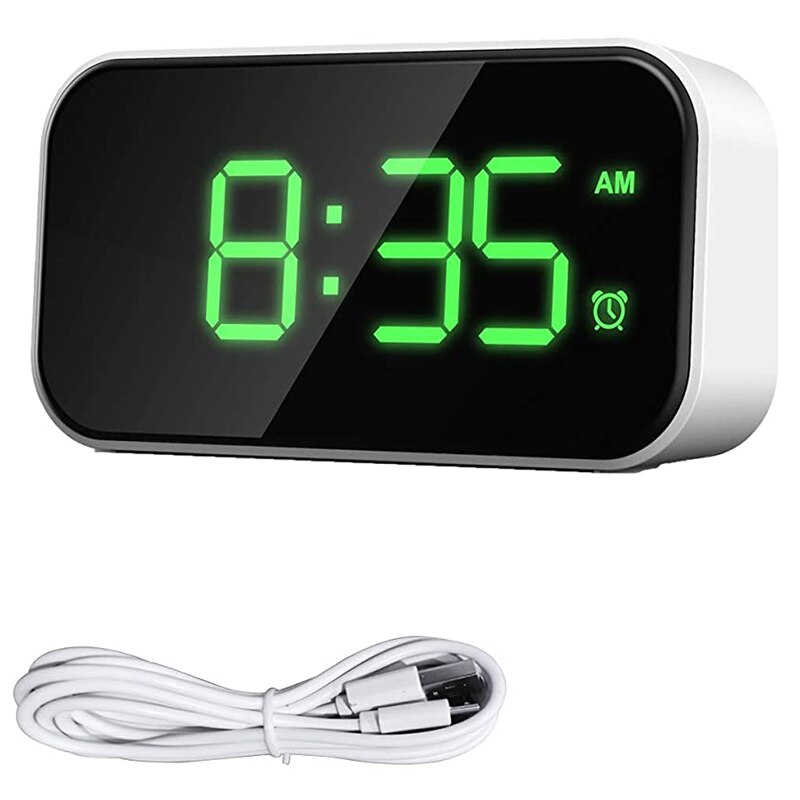 LED Alarm Clock with Simple Operation Easy Snooze ... – Grandado
