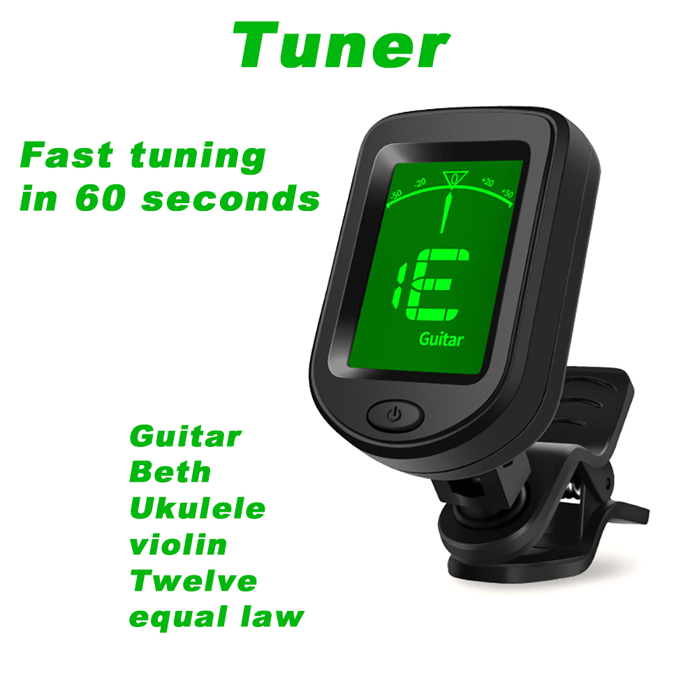Acoustic Guitar Tuner ukulele tuner Digital Clip-o... – Grandado