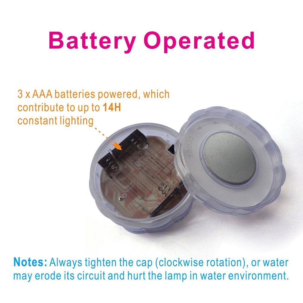 Rgb Afstandsbediening Dompelpompen Licht IP68 Wate... – Vicedeal