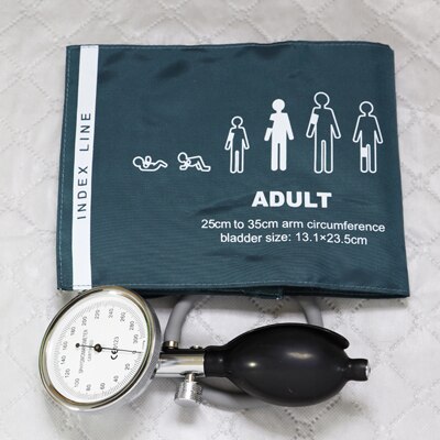 Adult Blood Pressure Monitor BP Cuff Arm Aneroid S... – Vicedeal