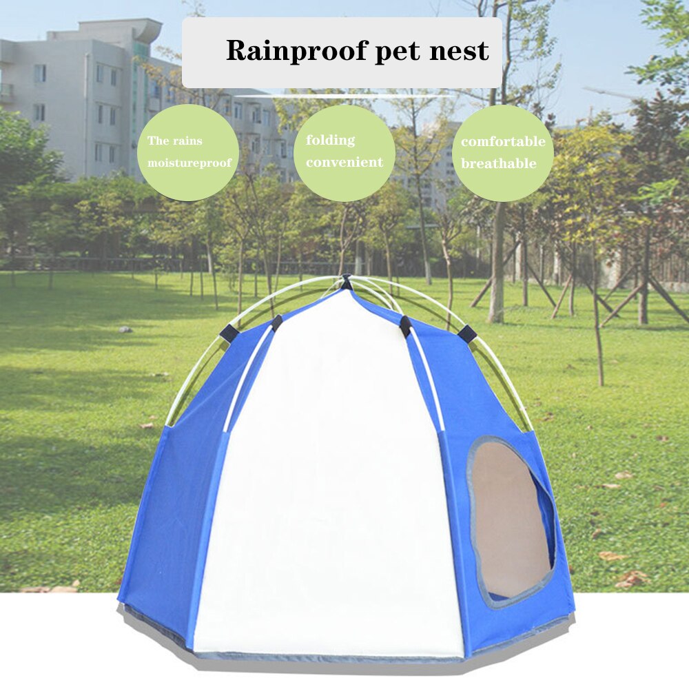 Portable Foldable Cute Pet Dogs Tent Outdoor Indoo... – Grandado