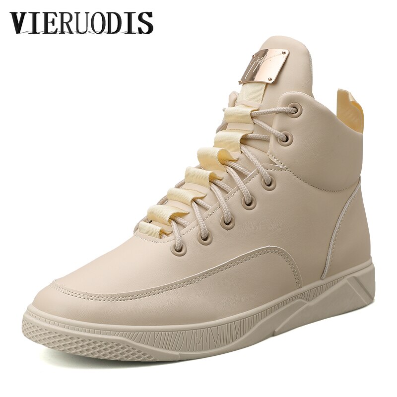 High-top comfort shoes men's trend wild shoes ligh... – Vicedeal