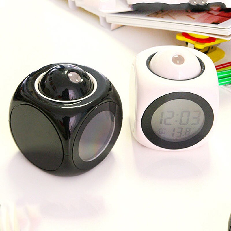 LCD Display Voice Talking Snooze Temperature LED W... – Vicedeal