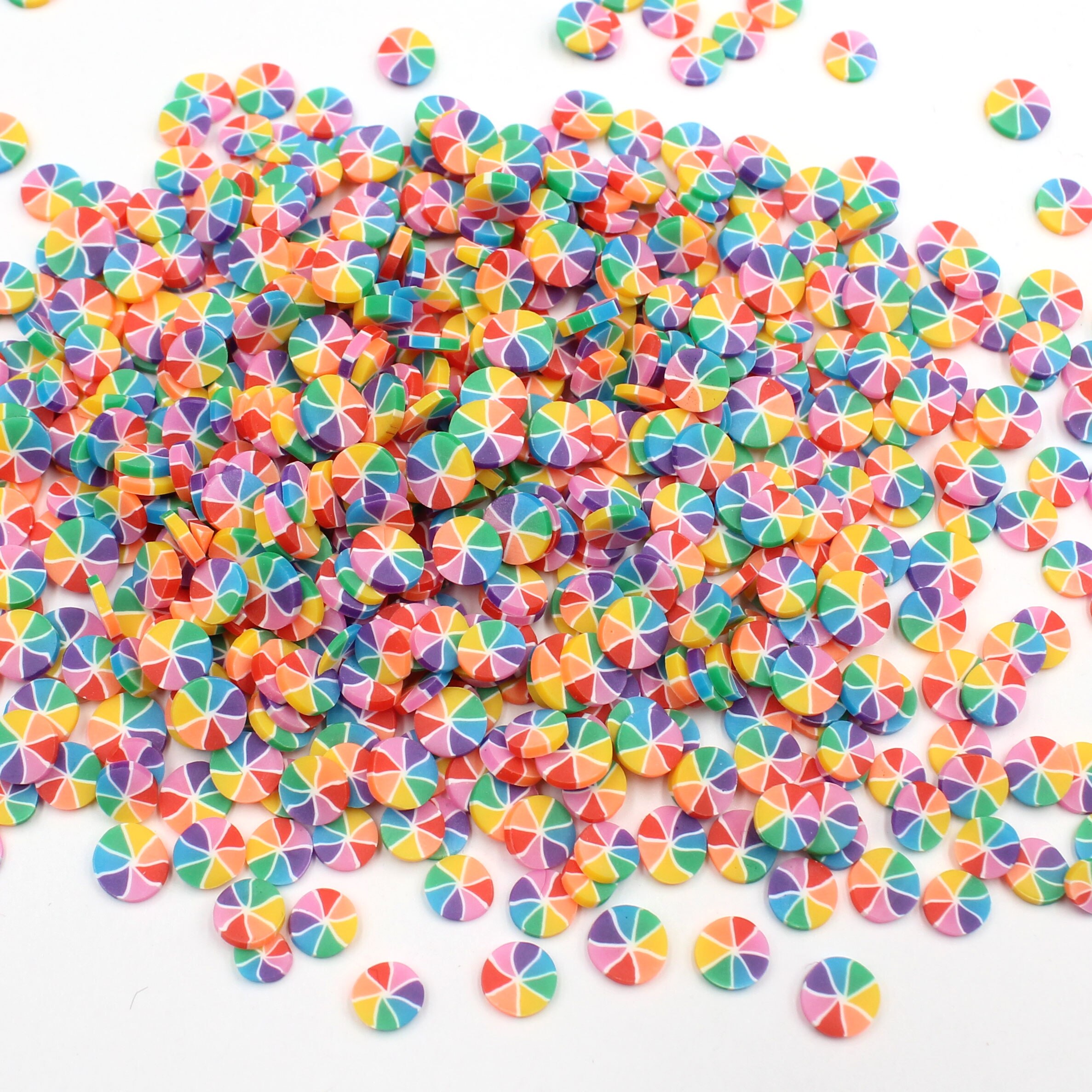 100g/Lot Colorful Candy Slices Polymer Clay Sweet ... – Grandado