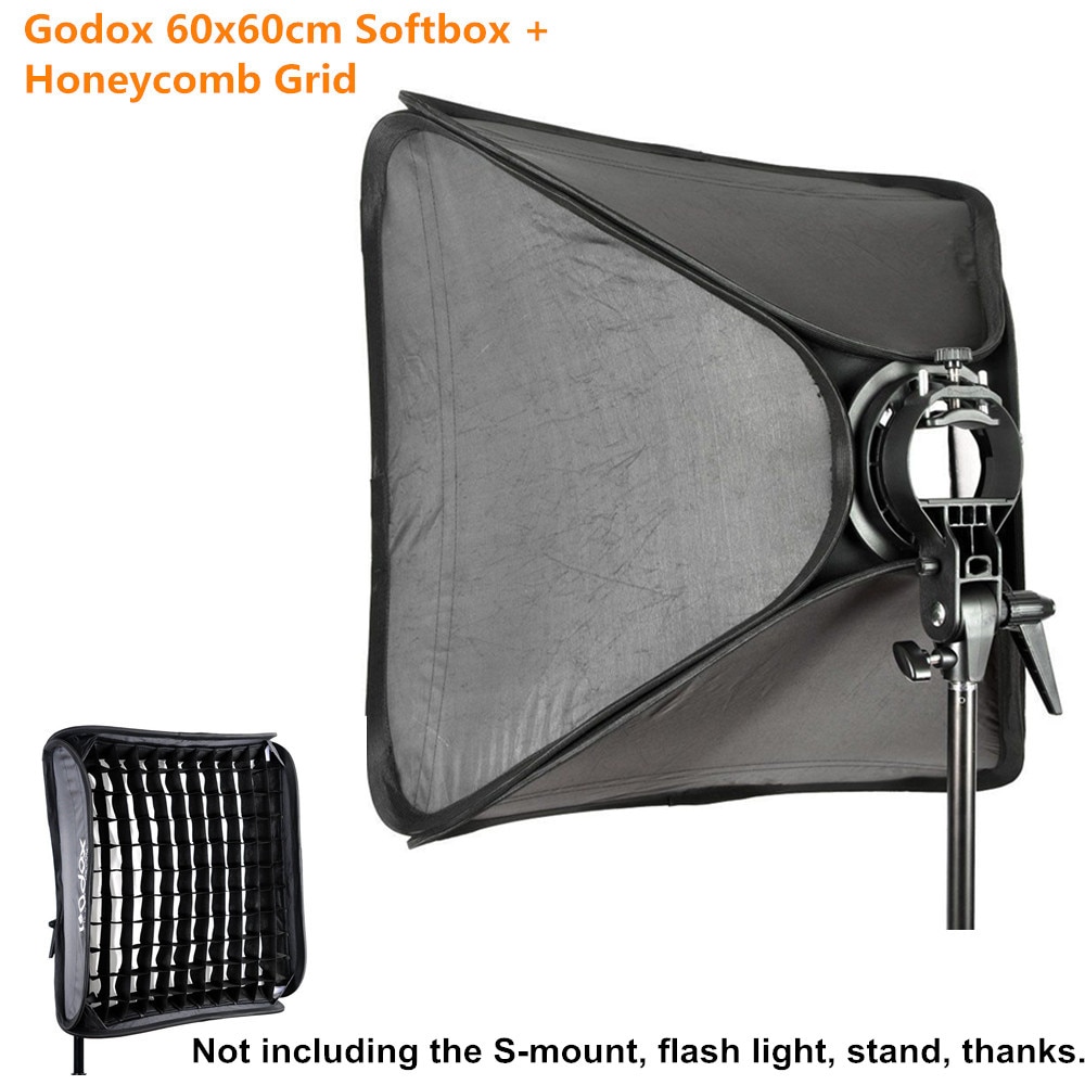 Godox 60x60 cm Softbox + Honingraat Doos Voor Foto... – Vicedeal