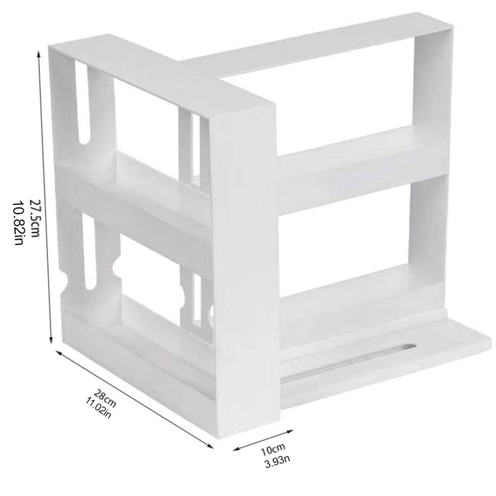 Delicate Spice Rack Double Storage Food Rack Rotat... – Vicedeal