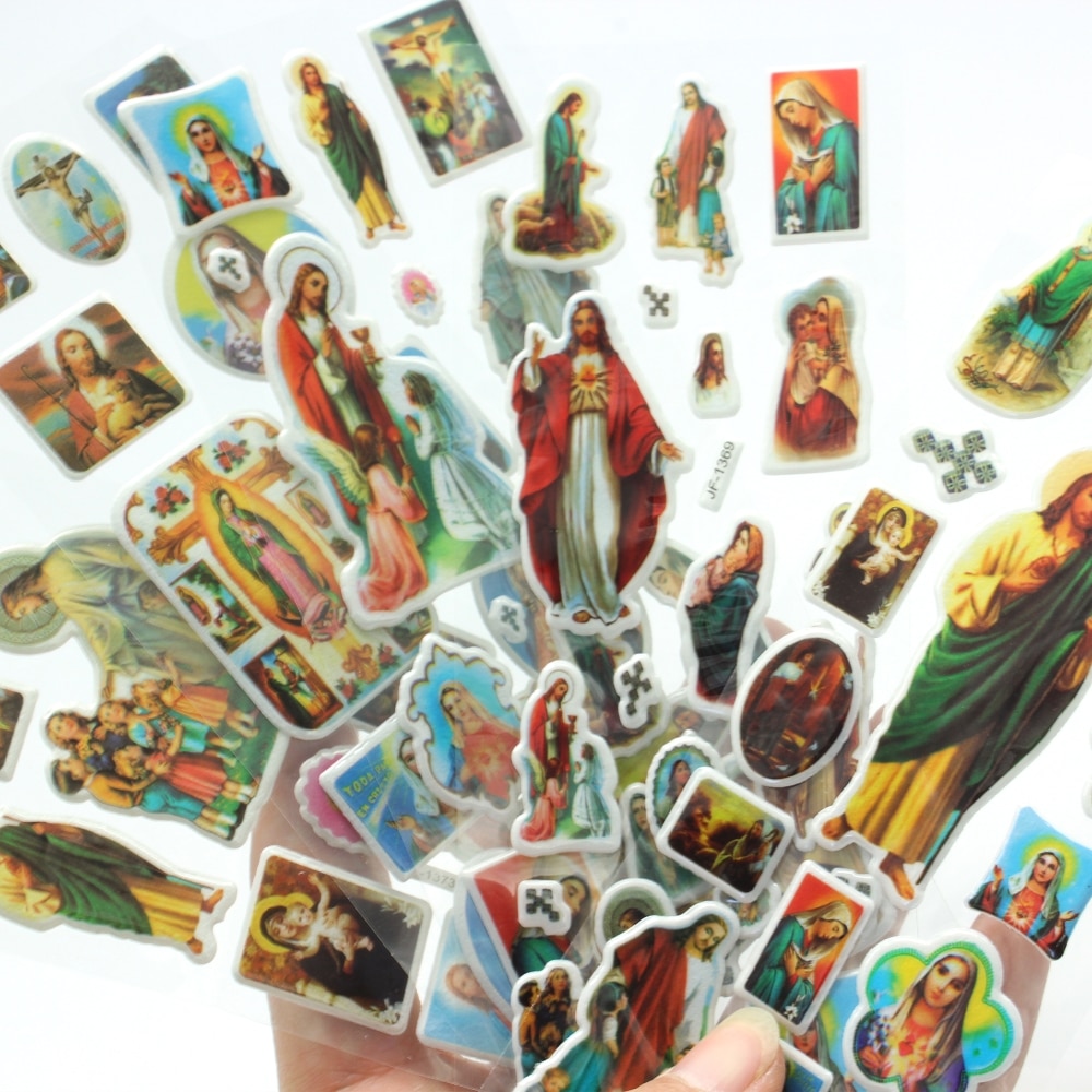 Jesus Stickers 5pcs/lot Christ the Savior Cartoon ... – Vicedeal