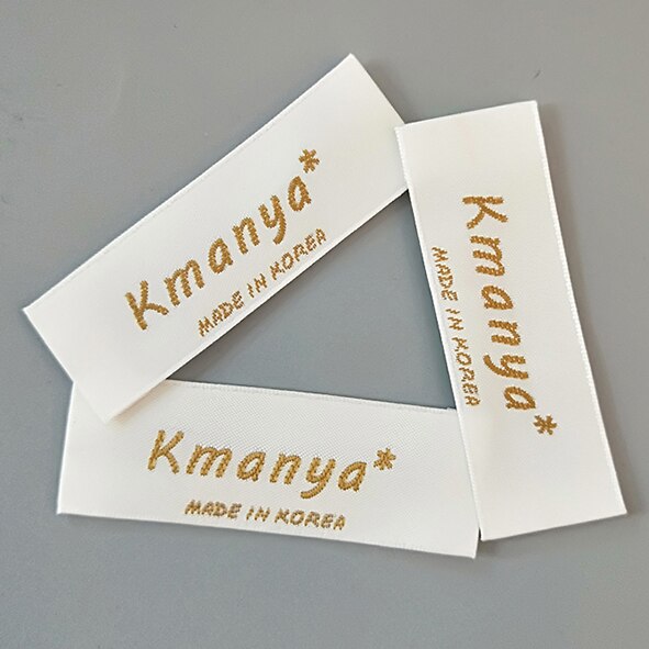 made in kore label woven label printing label wash... – Grandado