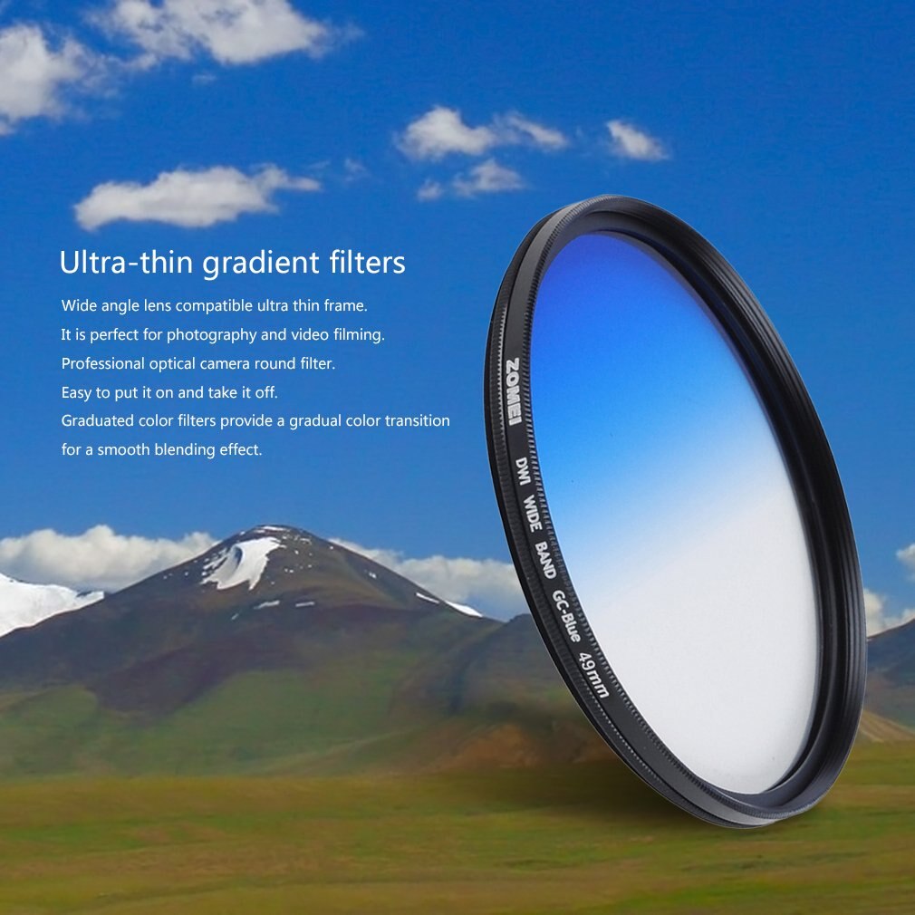 Zomei GND Camera Round Filter Optical Ultra Thin G... – Vicedeal