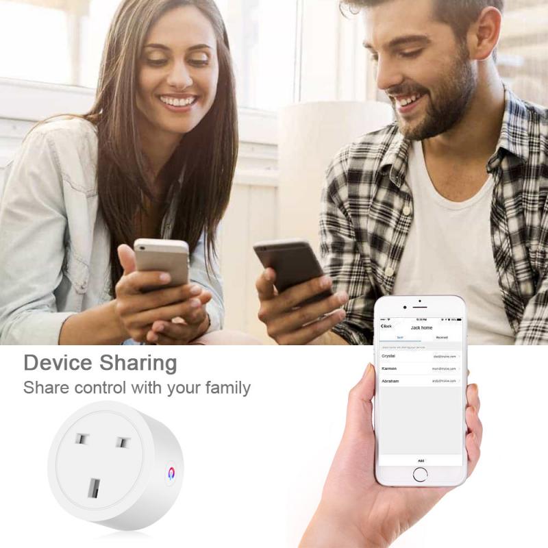 WIFI Wireless Remote Socket Smart Timer Plug Voice... – Grandado