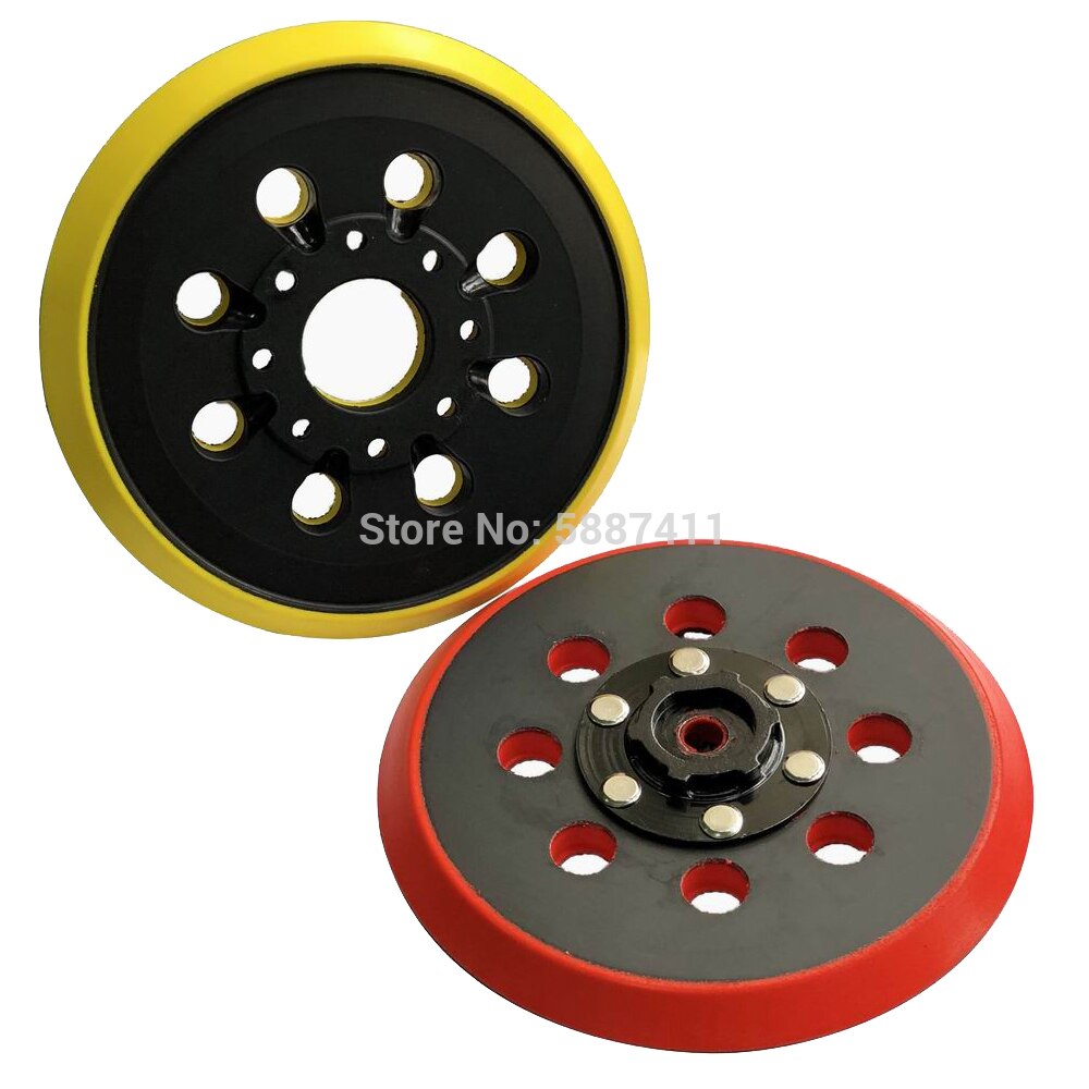 Hook and Loop Faced Sanding Pad 8 Holes – Grandado