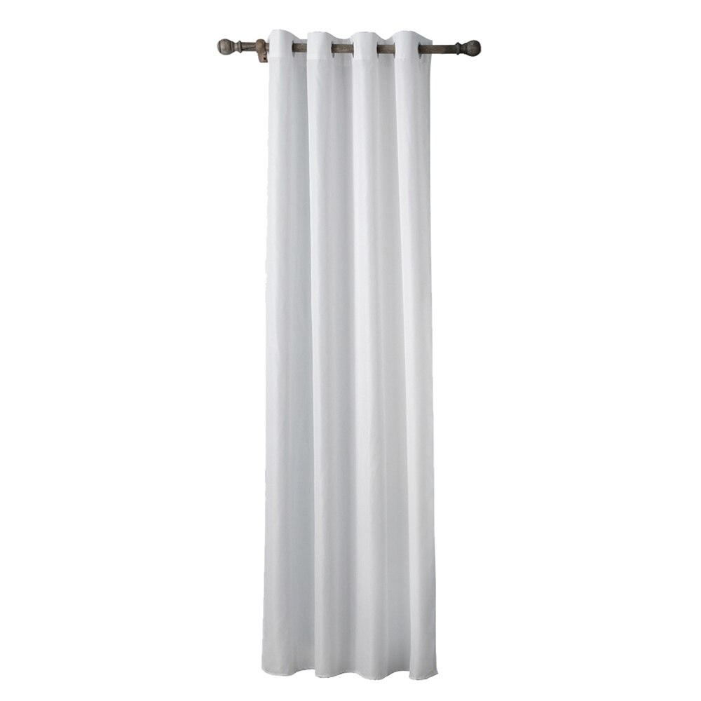 White Oxford Cloth Window Curtain Plain Color Curt... – Vicedeal